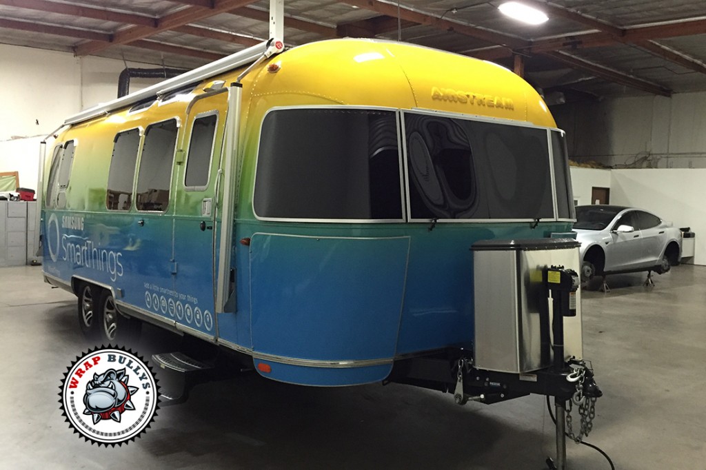 Wrap Bullys | Samsung Airstream Trailer Wrap – Gardena